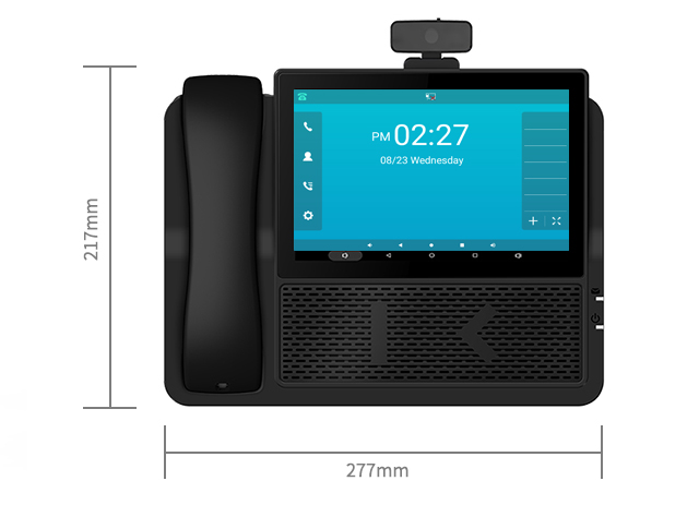 WiFi SIP Phone for Business Hotel VOIP Telephone 2.4G 5.8G Wirele Phone ...