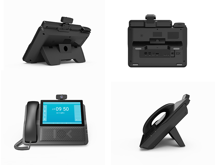 WiFi SIP Phone for Business Hotel VOIP Telephone 2.4G 5.8G Wirele Phone ...