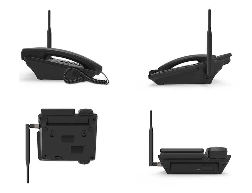 WiFi SIP Phone for Business Hotel VOIP Telephone 2.4G 5.8G Wirele Phone ...